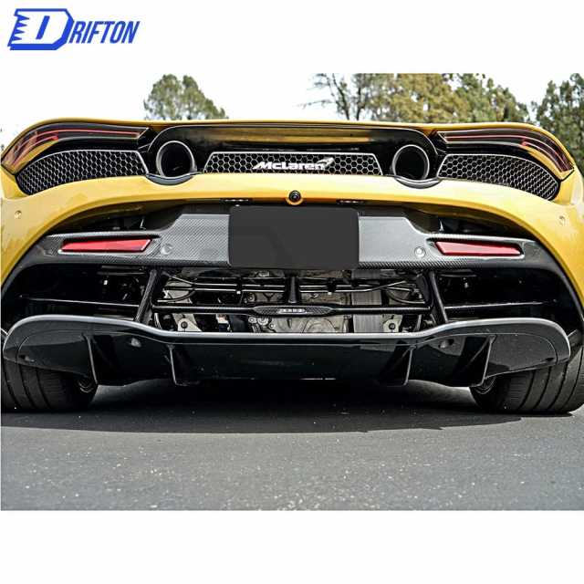 OEM Style Dry Carbon Fiber Rear Bumper For Mclaren 720S