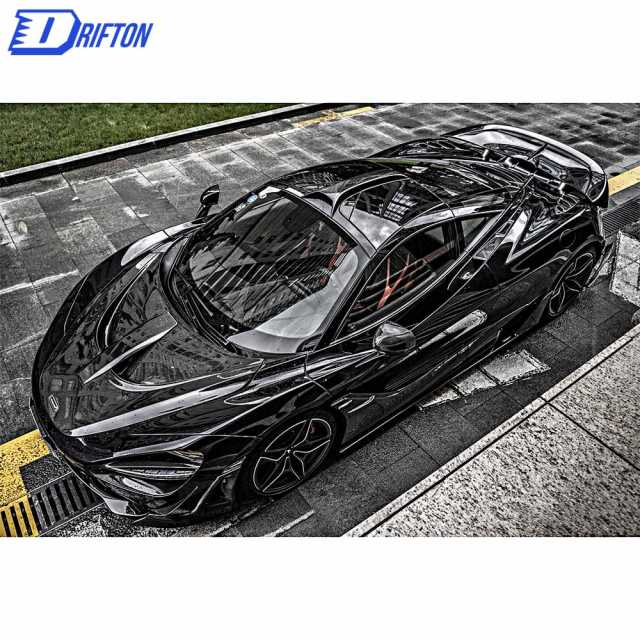 Mansory Style Dry Carbon Fiber Rear Spoiler For Mclaren 720S