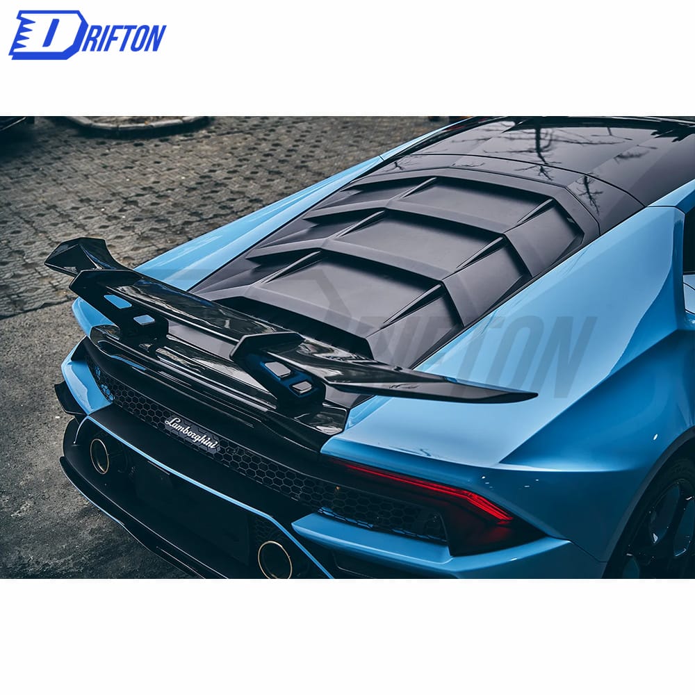 EVO RWD Style Dry Carbon Fiber Trunk Base For Lamborghini Huracan