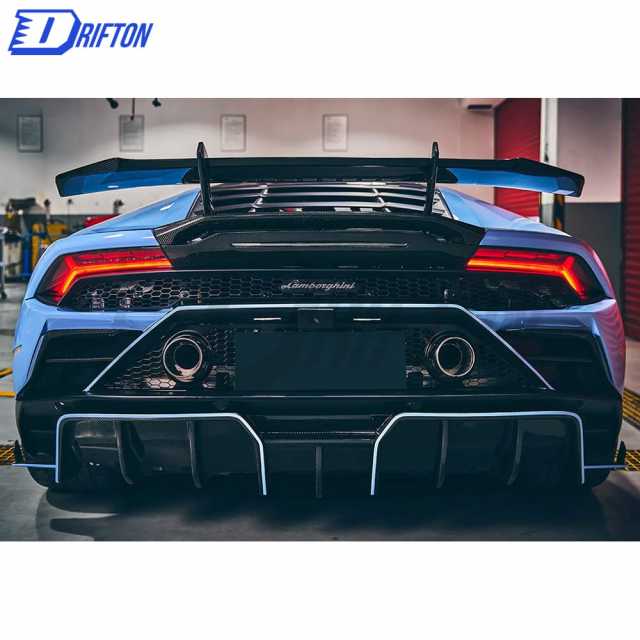 EVO RWD Style Dry Carbon Fiber Trunk Base For Lamborghini Huracan