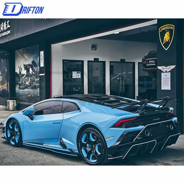 EVO RWD Style Dry Carbon Fiber Trunk Base For Lamborghini Huracan