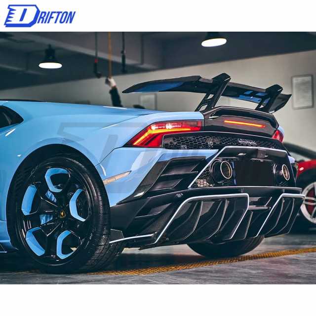 EVO RWD Style Dry Carbon Fiber Trunk Base For Lamborghini Huracan