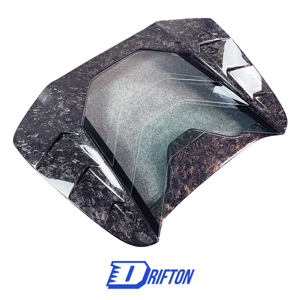 Mansory Style Forged Carbon Fiber Rear Engine Cover Trunk Boot Lid For ...