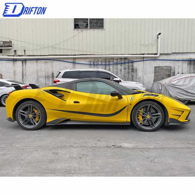 Mansory Style Half Carbon Fiber Body Kit For Ferrari 488 2015-2018