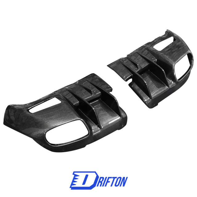 DMC Style Carbon Fiber Rear Diffuser For Ferrari F12 2013-2017