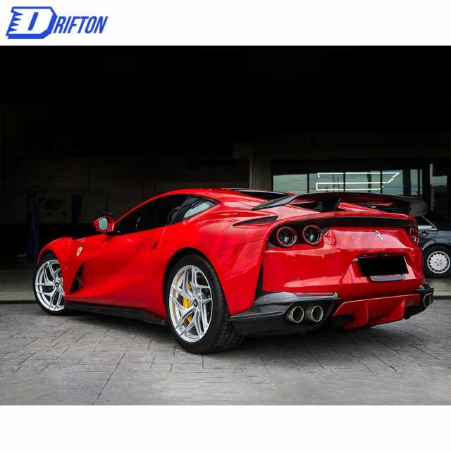 Novitec Style Carbon Fiber Rear Spoiler For Ferrari 812 Superfast GTS ...