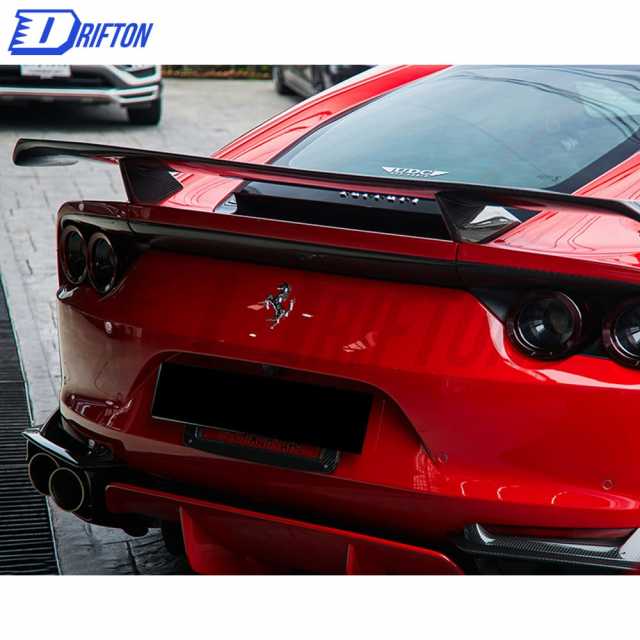 Novitec Style Carbon Fiber Rear Spoiler For Ferrari 812 Superfast GTS ...
