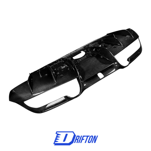 OEM Style Dry Carbon Fiber Rear Diffuser For Ferrari F8 2020-2022