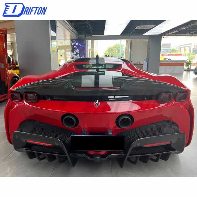 OEM Style Dry Carbon Fiber Aero Body Kit For Ferrari SF90