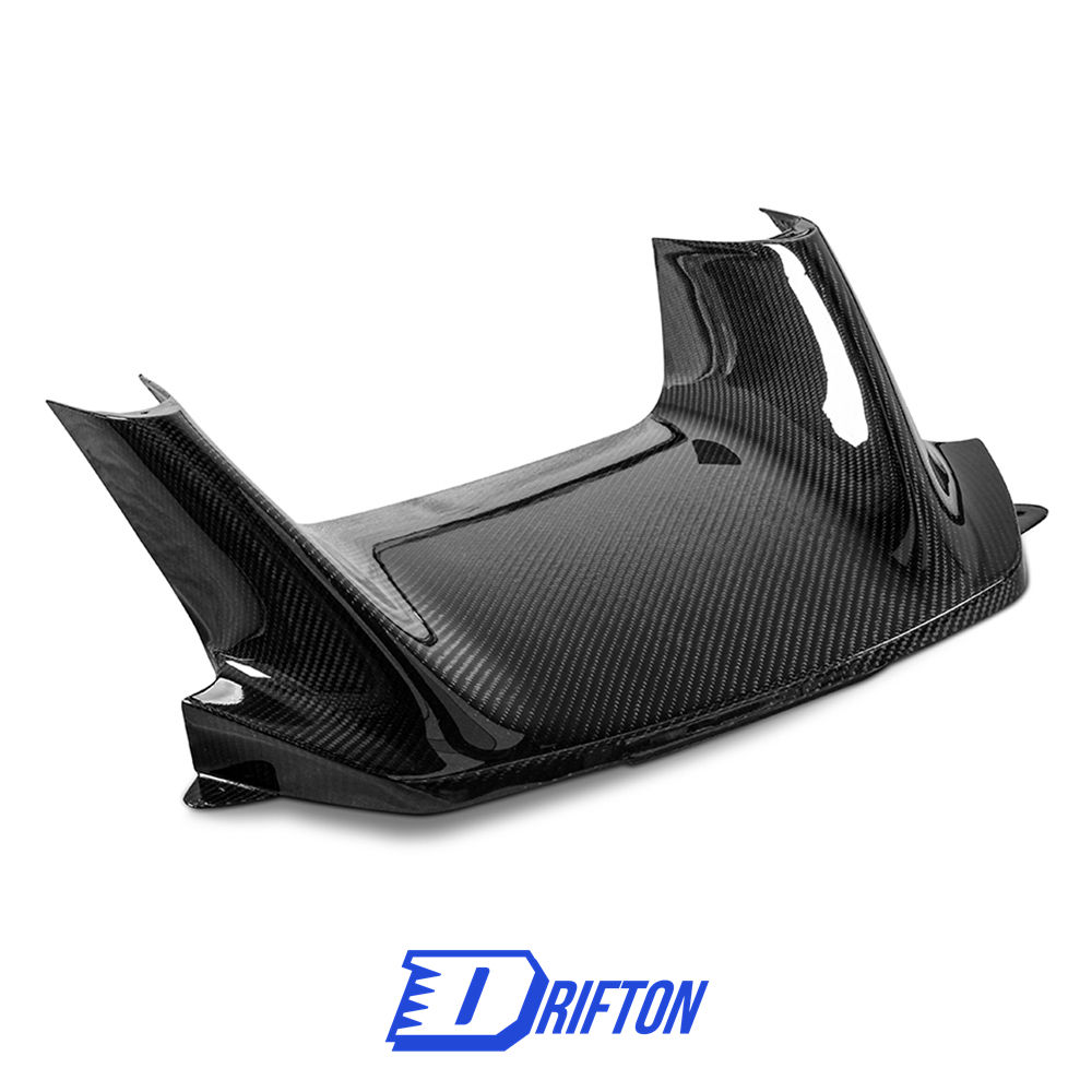 OEM Style Dry Carbon Fiber Lower Front Middle Air Intake For Ferrari SF90
