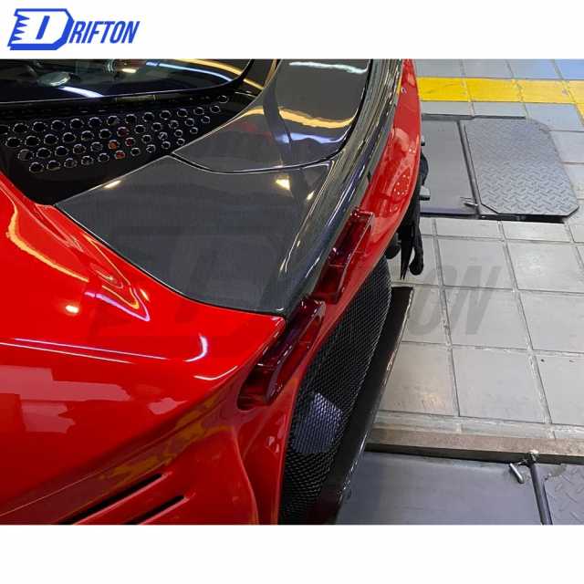 OEM Style Dry Carbon Fiber Rear Diffuser For Ferrari SF90