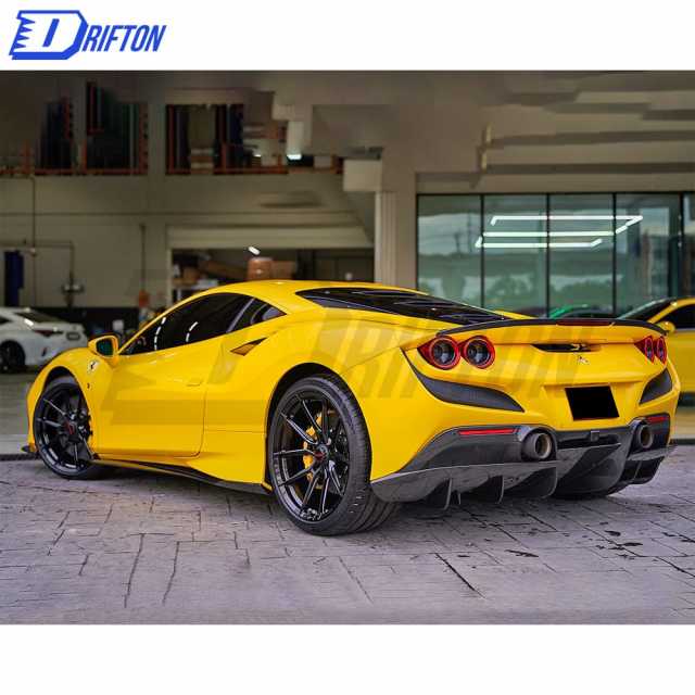 Novitec Style Dry Carbon Fiber Rear Diffuser For Ferrari F8 2020-2022