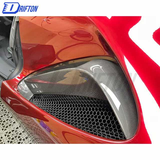 OEM Style Dry Carbon Fiber Side Vent Air Intake For Ferrari SF90