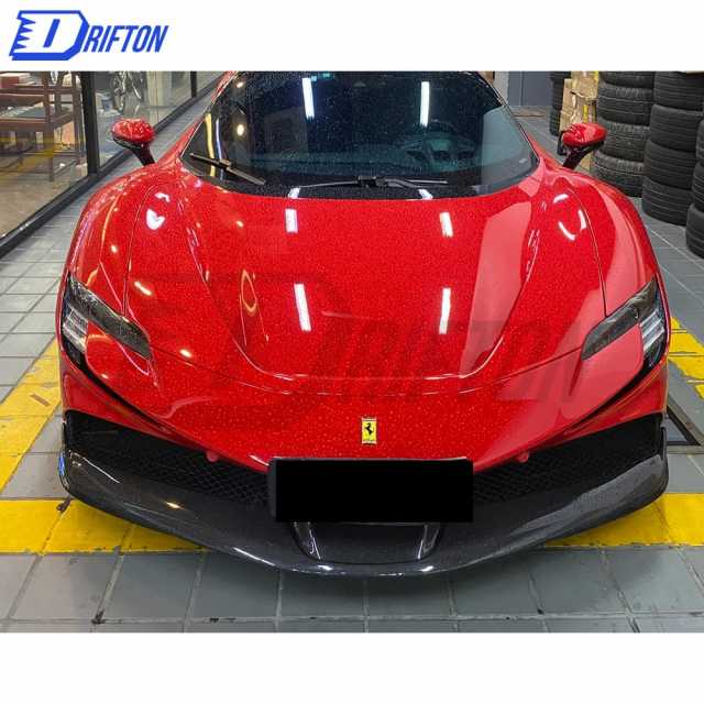 OEM Style Dry Carbon Fiber Front Splitter For Ferrari SF90