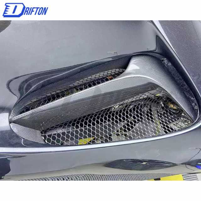 OEM Style Dry Carbon Fiber Side Vent Air Intake For Ferrari SF90