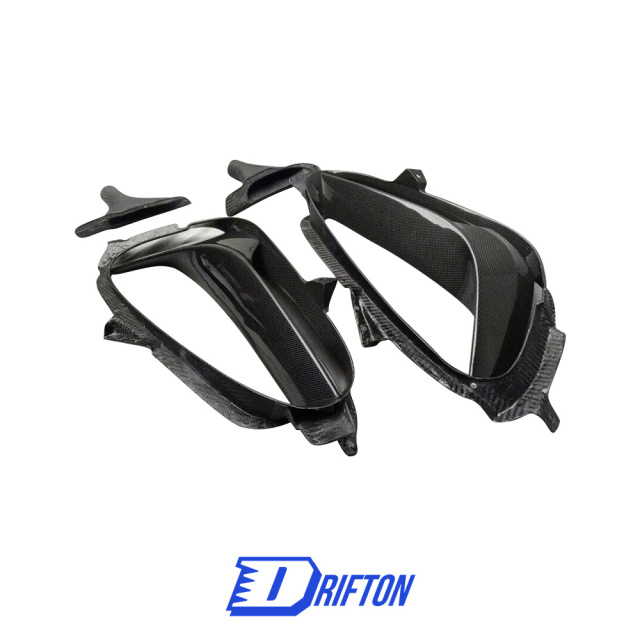 OEM Style Dry Carbon Fiber Side Vent Air Intake For Ferrari SF90