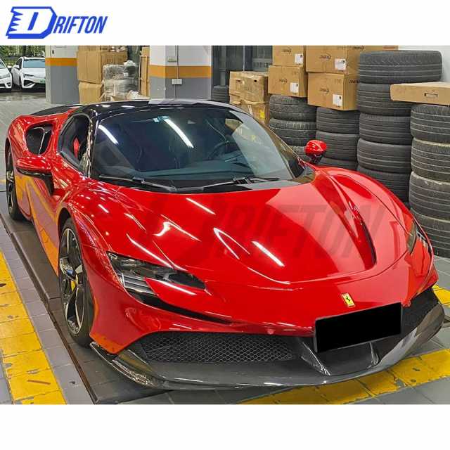 OEM Style Dry Carbon Fiber Aero Body Kit For Ferrari SF90