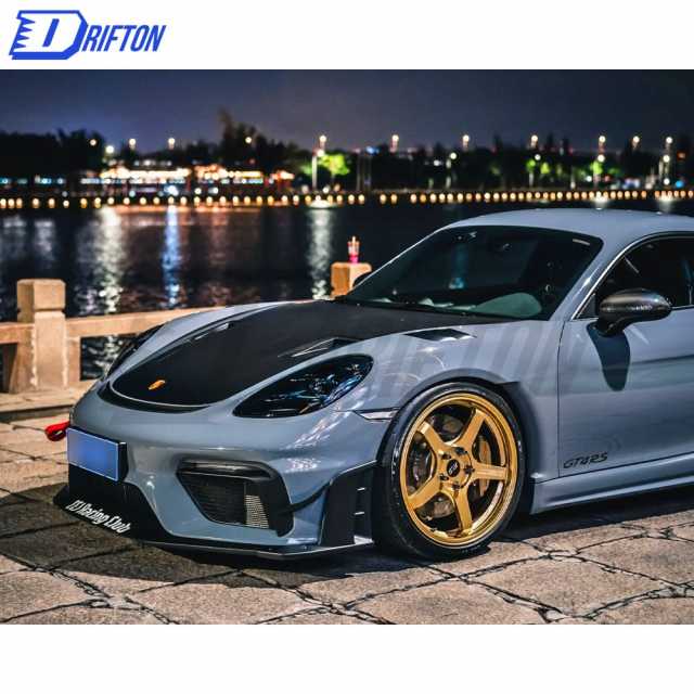 GT4RS Half Carbon Fiber Fender For Porsche 718 Cayman Boxster 2016-2020