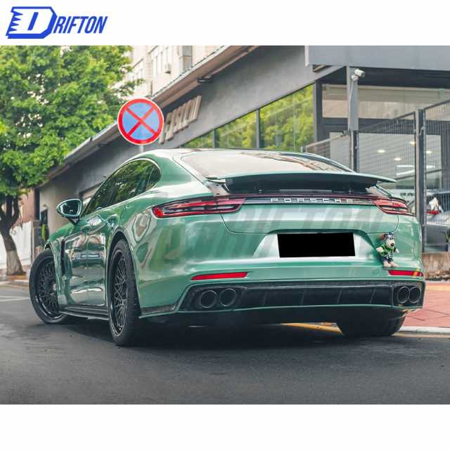 Dry Carbon Fiber Rear Diffuser For Porsche Panamera 971 2017-2018
