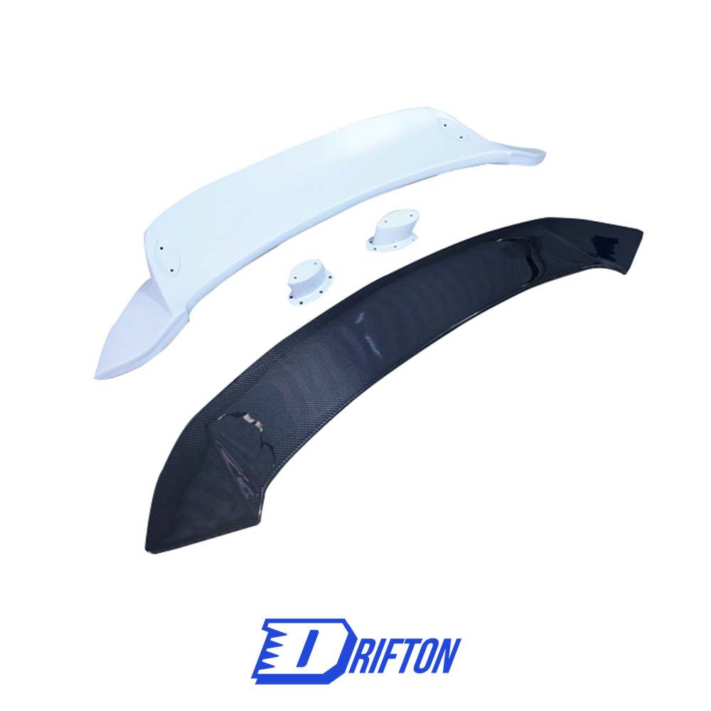 Turbo S Style Dry Carbon Fiber Rear Spoiler Set For Porsche 911 992 ...