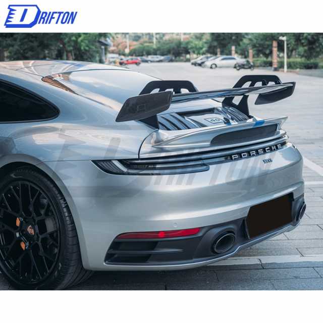 GT3 Style Primed Dry Carbon Fiber Rear Spoiler Base Rear Spoiler ...