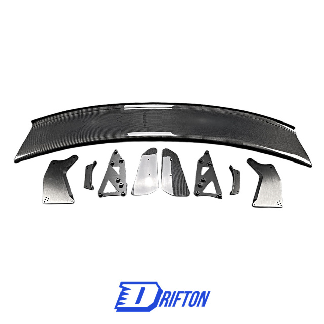 GT4 Style Carbon Fiber Rear Spoiler GT Wing For Mclaren 570S 570GT 2015 ...