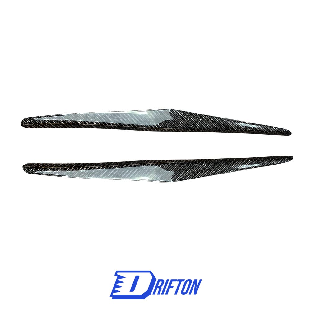 GT4 Style Carbon Fiber Front Bumper Canards For Mclaren 570S 570GT 2015 ...