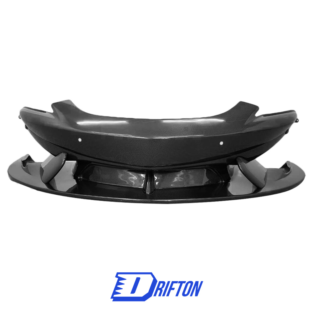 GT4 Style Dry Carbon Fiber Front Bumper For Mclaren 570S 570GT 2015-2020