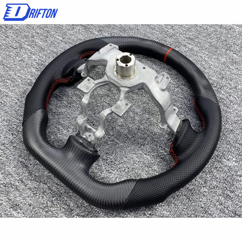 Customize Matt Finished Carbon Fiber Steering Wheel For Nissan R35 GTR ...