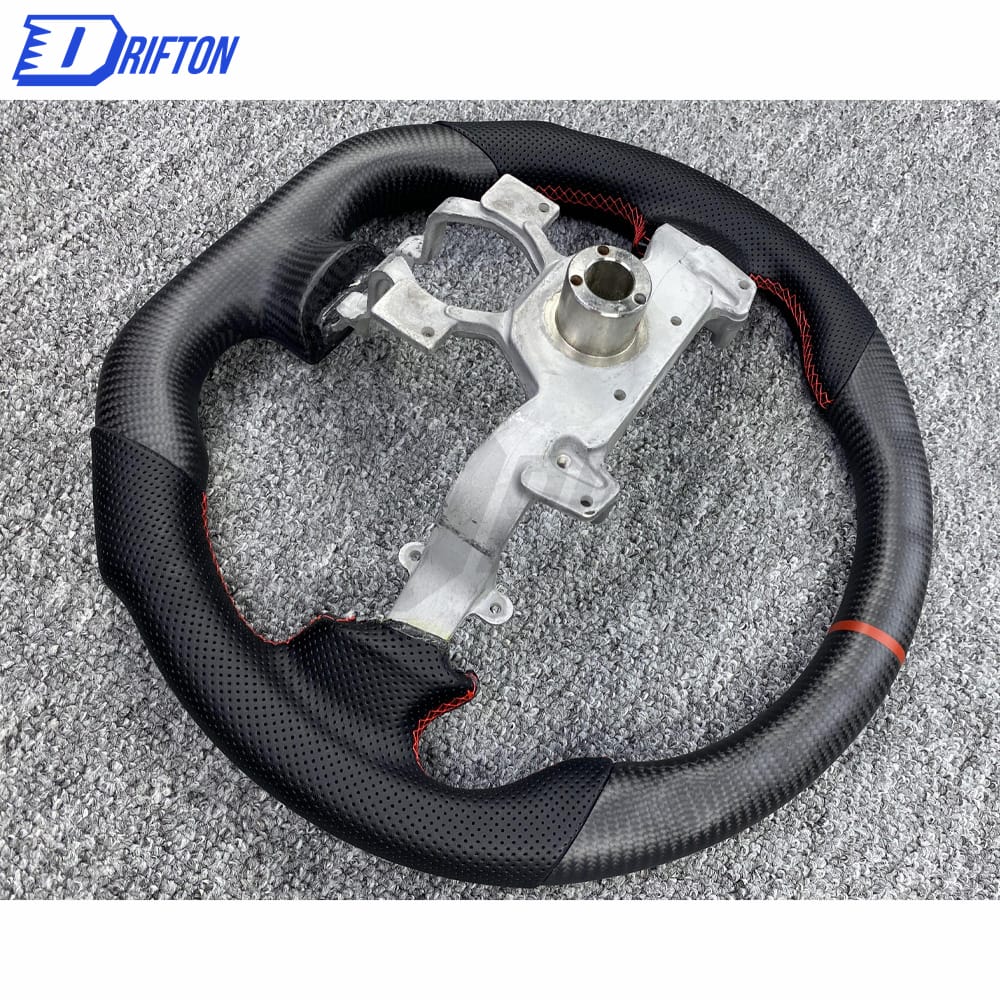 Customize Matt Finished Carbon Fiber Steering Wheel For Nissan R35 GTR ...