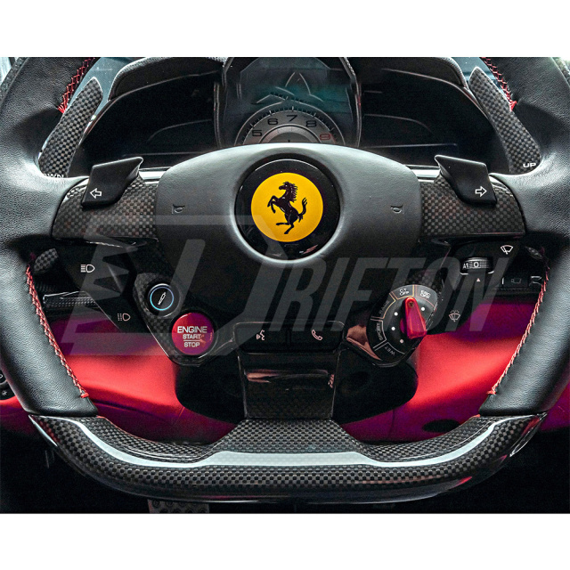 Dry Carbon Fiber Shift Paddle For Ferrari 812 Superfast GTS 2017-2023