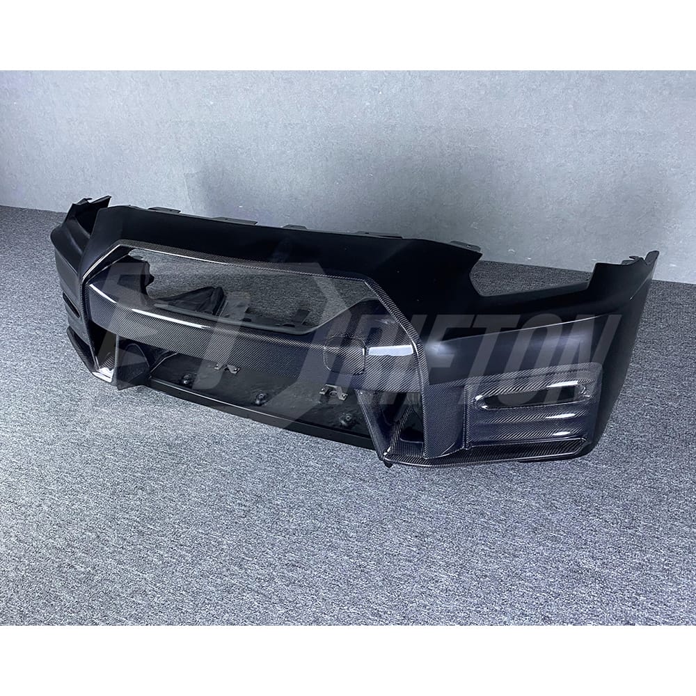 Nismo MY17 Style Half Carbon Fiber Front Bumper For Nissan R35 GTR 2017 ...