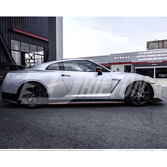 Nismo Style Carbon Fiber Side Skirt For Nissan R35 GTR 2008-2019