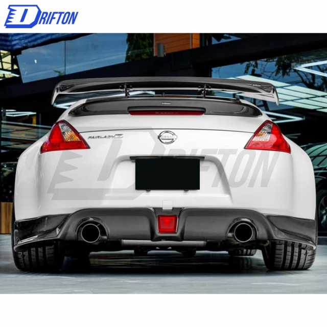 Varis Style Carbon Fiber Trunk Spoiler For NIissan 370Z Z34 2008-2019
