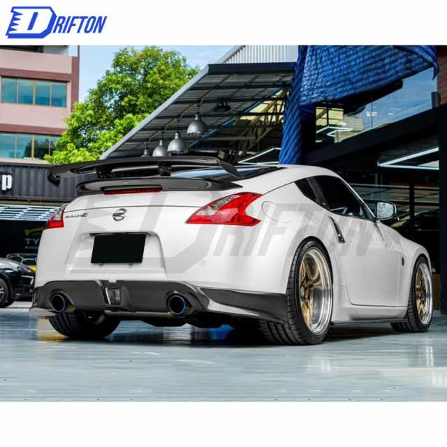 Varis Style Carbon Fiber Trunk Spoiler For NIissan 370Z Z34 2008-2019