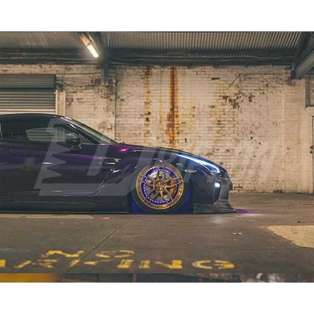 Blitz Style Carbon Fiber Front Lip For Nissan R35 GTR 2017-2019