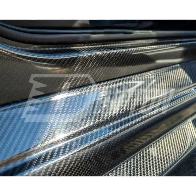 JDM Style Carbon Fiber Door Sill For Nissan R35 GTR 2008-2019