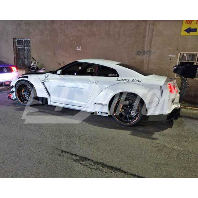 LB Performance V2 Style Glass Fiber Wide Body Kit For Nissan R35 GTR ...
