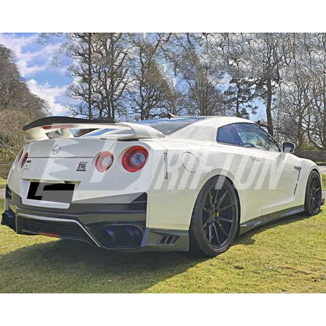 Litchfield LM20 Style Carbon Fiber Rear Wing Duck Gurney Flap For ...