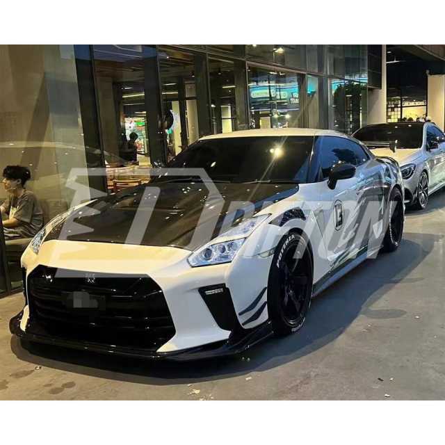 MY20 NISMO Style Carbon Fiber Front Fender Vent Duct For Nissan R35 GTR ...