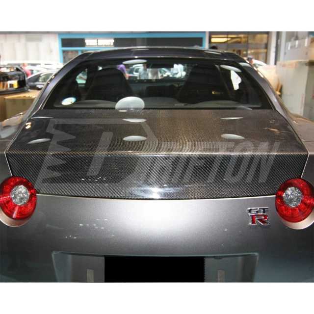 OEM Style Carbon Fiber Rear Trunk Boot Lid For Nissan R35 GTR 2008-2019