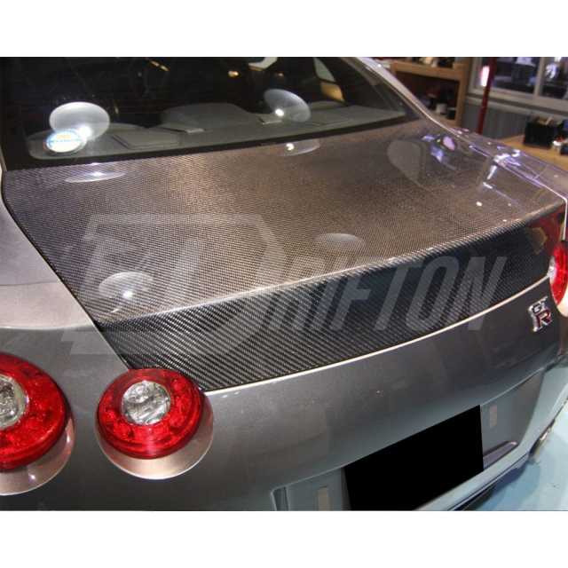 OEM Style Carbon Fiber Rear Trunk Boot Lid For Nissan R35 GTR 2008-2019