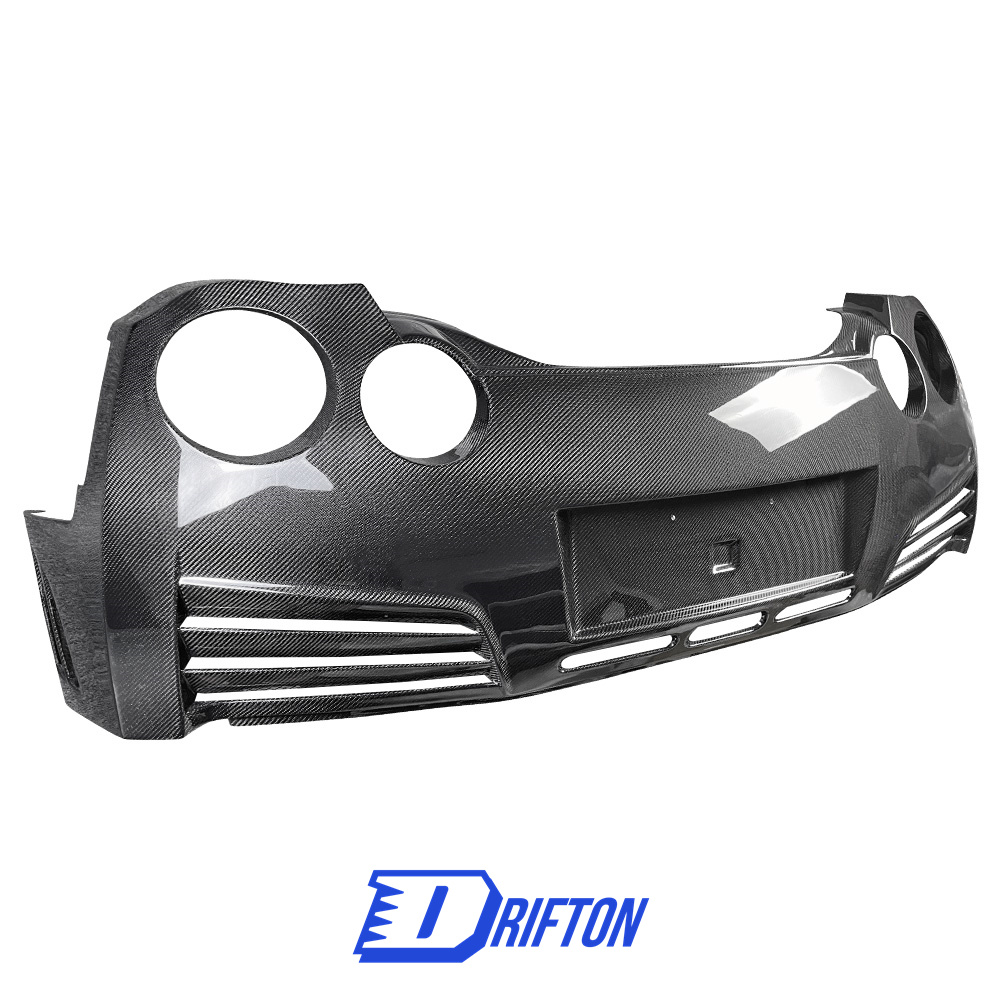 Varis MY13 Style Full Carbon Fiber Rear Bumper For Nissan R35 GTR 2017-2019