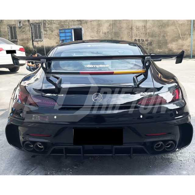 Black Series Style Half Carbon Fiber Body Kit For Mercedes-Benz AMG GT GTS GTC GTR 2015-2019