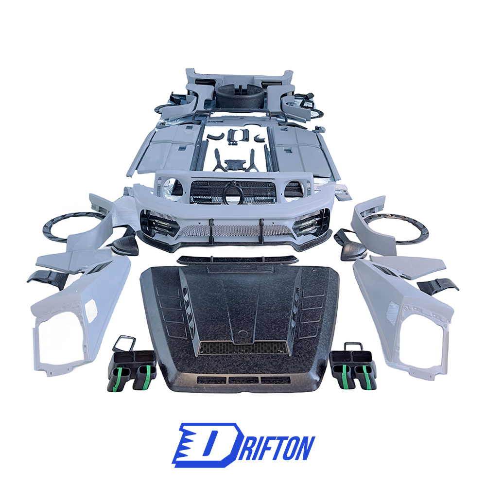 P920 Style Dry Carbon Fiber Body Kit For Mercedes Benz G Class W464 AMG ...