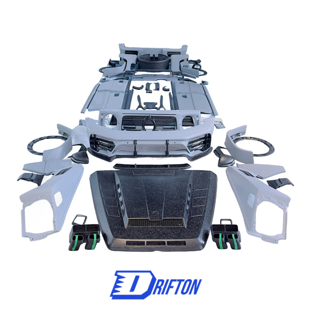 P920 Style Dry Carbon Fiber Body Kit For Mercedes Benz G Class W464 AMG G63 G500 G550 2018-2024