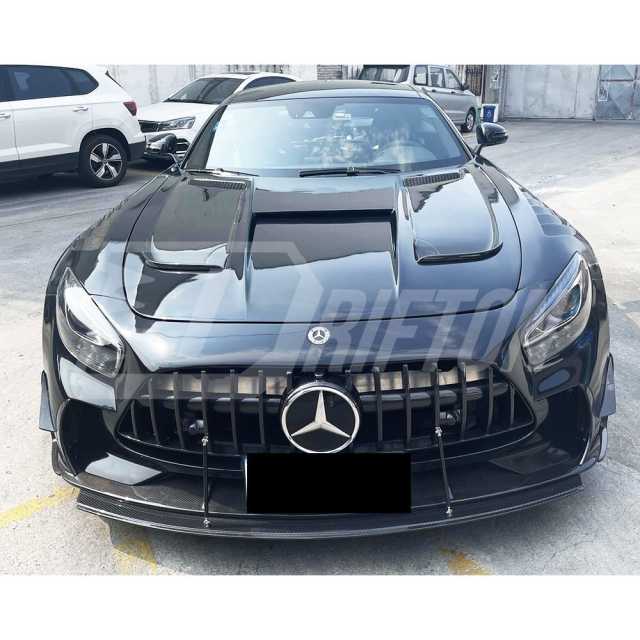 Black Series Style Half Carbon Fiber Body Kit For Mercedes-Benz AMG GT GTS GTC GTR 2015-2019
