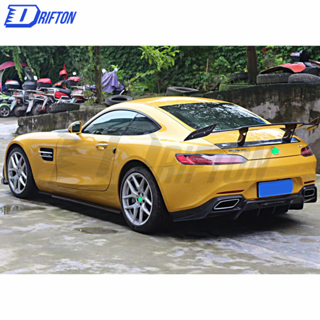 Renntech Style Carbon Fiber Spoiler For Mercedes-Benz AMG GT GTS 2015-2016