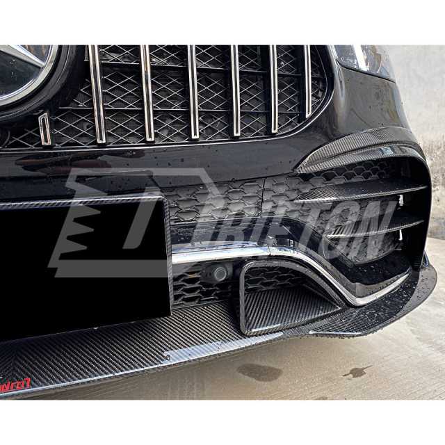 Dry Carbon Fiber Front Lip For Mercedes Benz W167 GLE 450 2020-2023