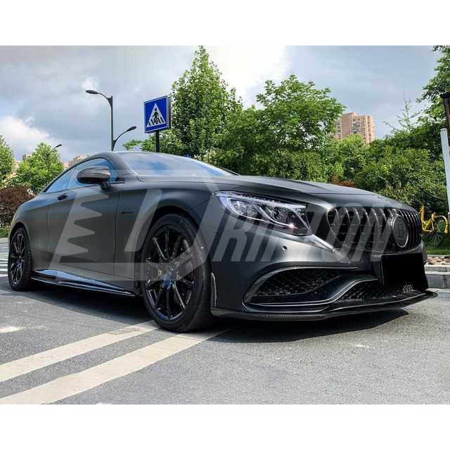 OEM Style Carbon Fiber Canards For Mercedes Benz C217 W217 S63 S65 AMG ...